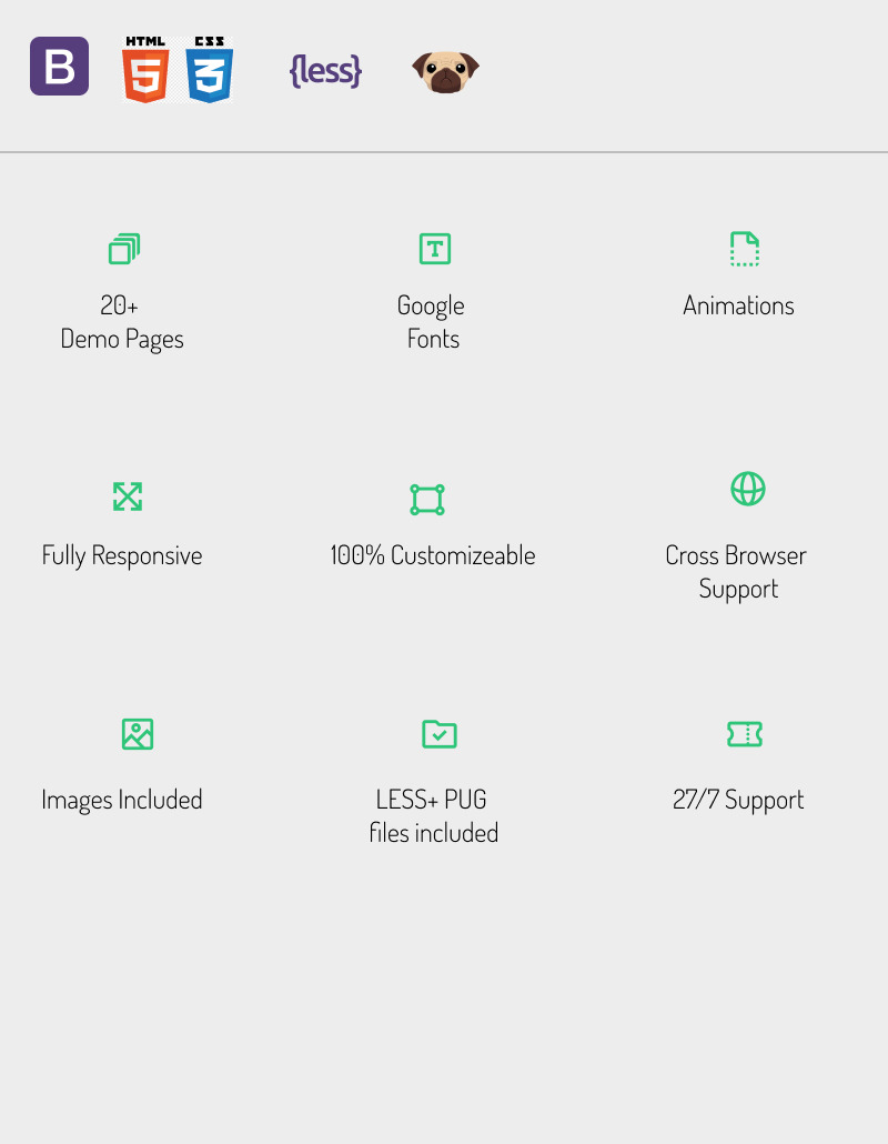 Influence - Multipurpose Clean Bootstrap HTML Website Template